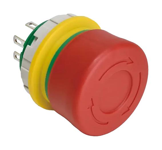 XW1E-BV3SG02TR - Idec - Emergency Stop Switch, Red, 22 mm