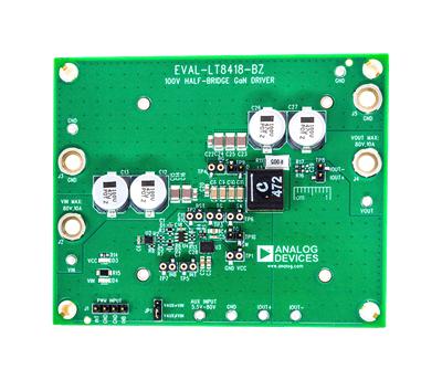 EVAL-LT8418-BZ - Analog Devices - Evaluation Board, LT8418ACBZ-R7, Half Bridge GaN Gate Driver