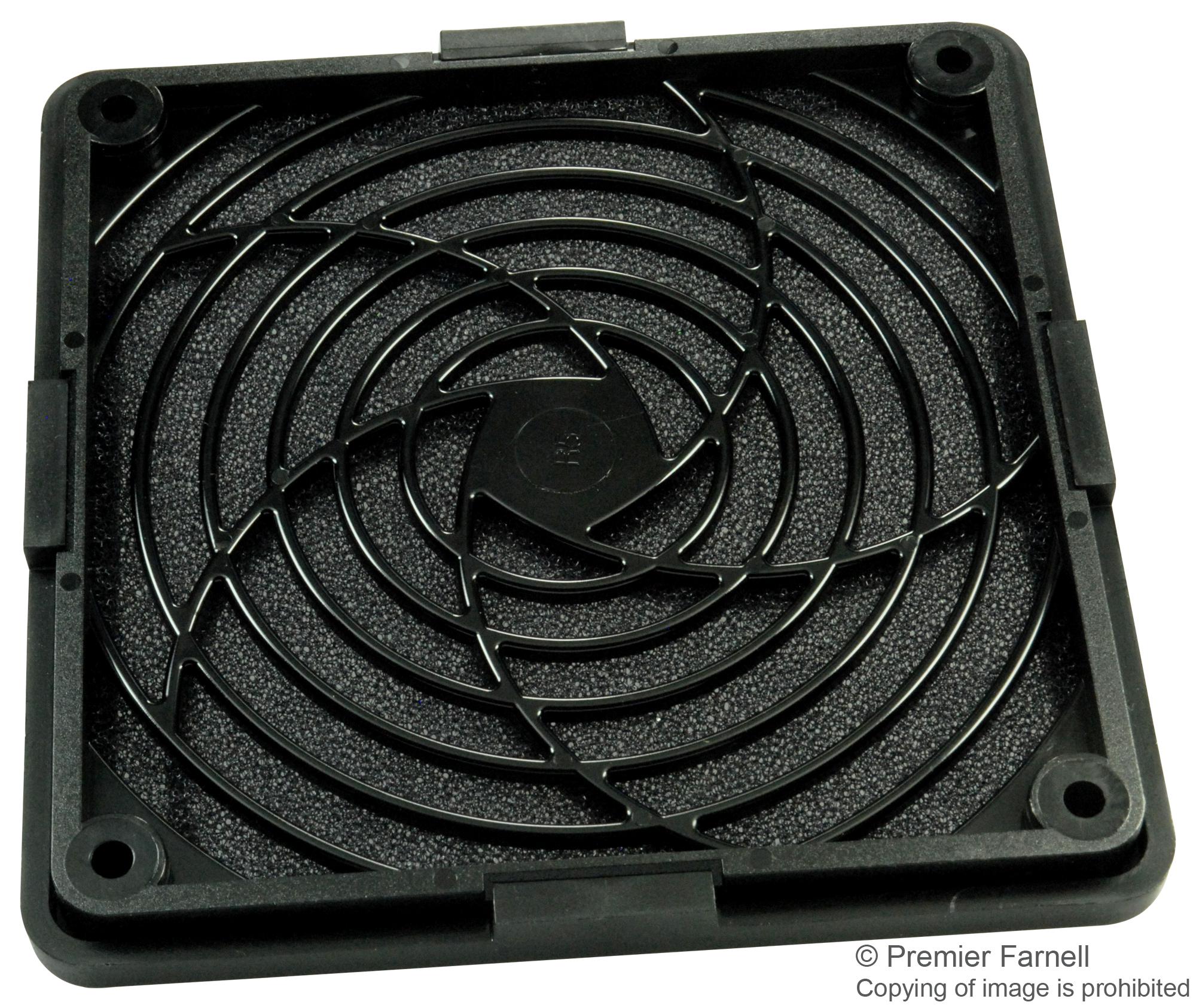 09450-F/45 - Qualtek Electronics - Fan Filter Assembly, 120 mm, Qualtek ...