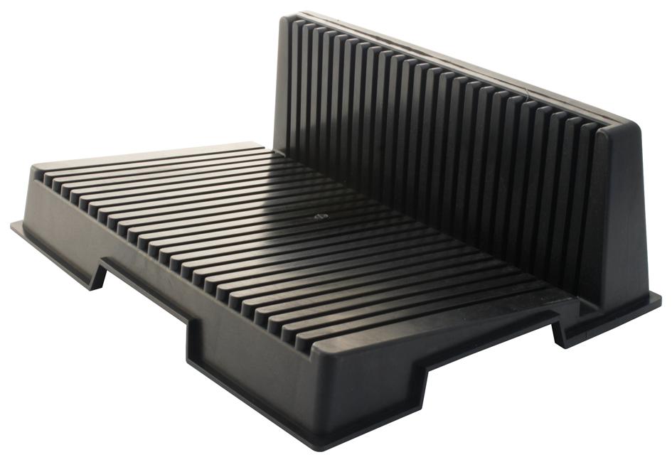 025-0111 - Multicomp Pro - PCB Rack, Conductive, 205 mm x 98 mm x 265 mm