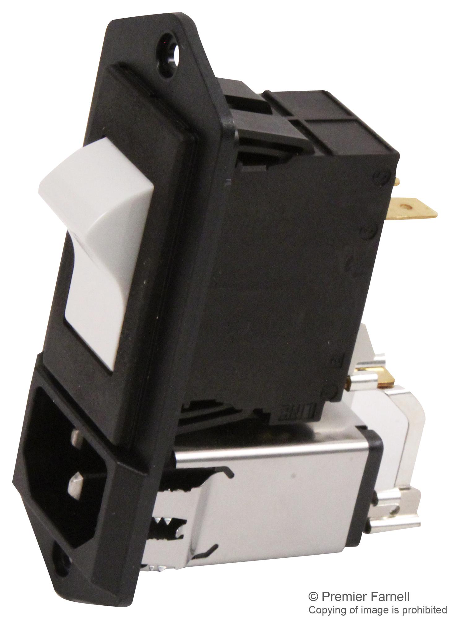 5145.0991.511 - Schurter - Filtered IEC Power Entry Module, IEC C14, 6 A