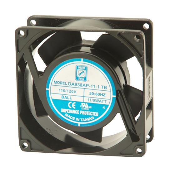 OA938AP-11-1TB - Orion Fans - AC Axial Fan, 115V, Square