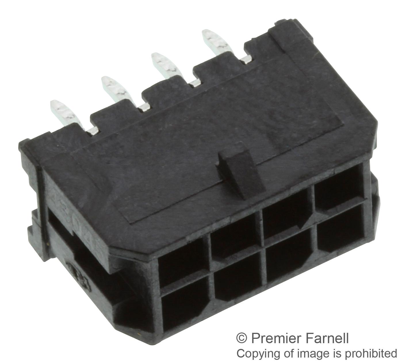 43045-0812 - Molex - Pin Header, Wire-to-Board, 3 mm