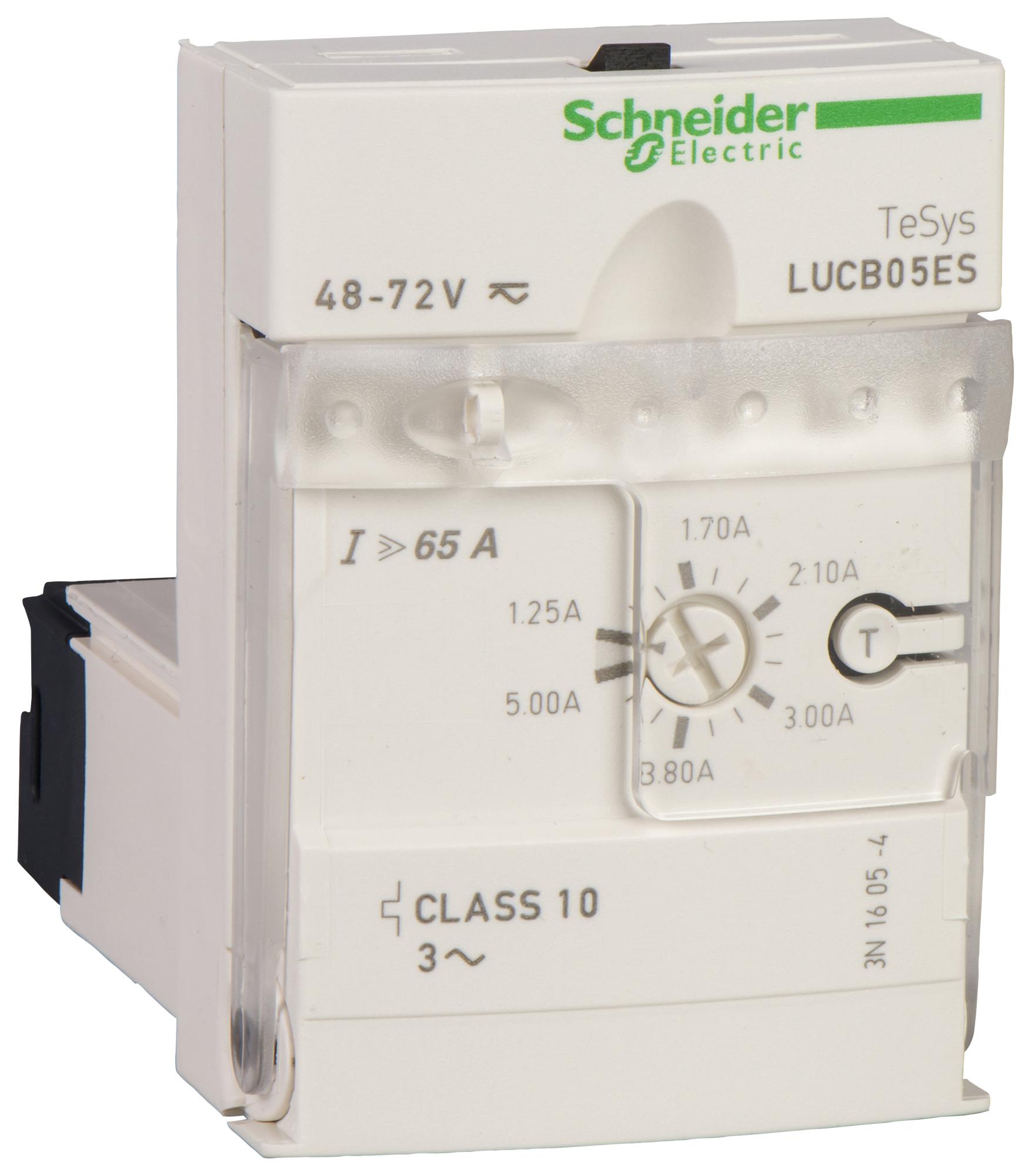 LUCB05FU - Schneider Electric - Control Unit, TeSys® U-Line Motor ...