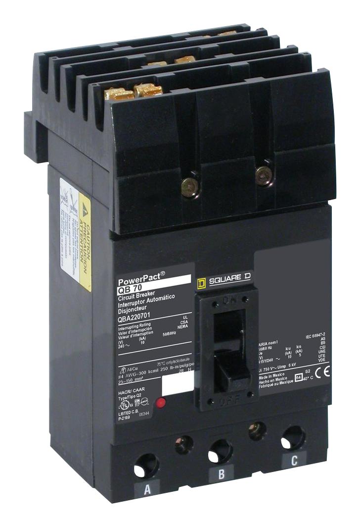 QBA32100 - Square D By Schneider Electric - Thermal Magnetic Circuit ...