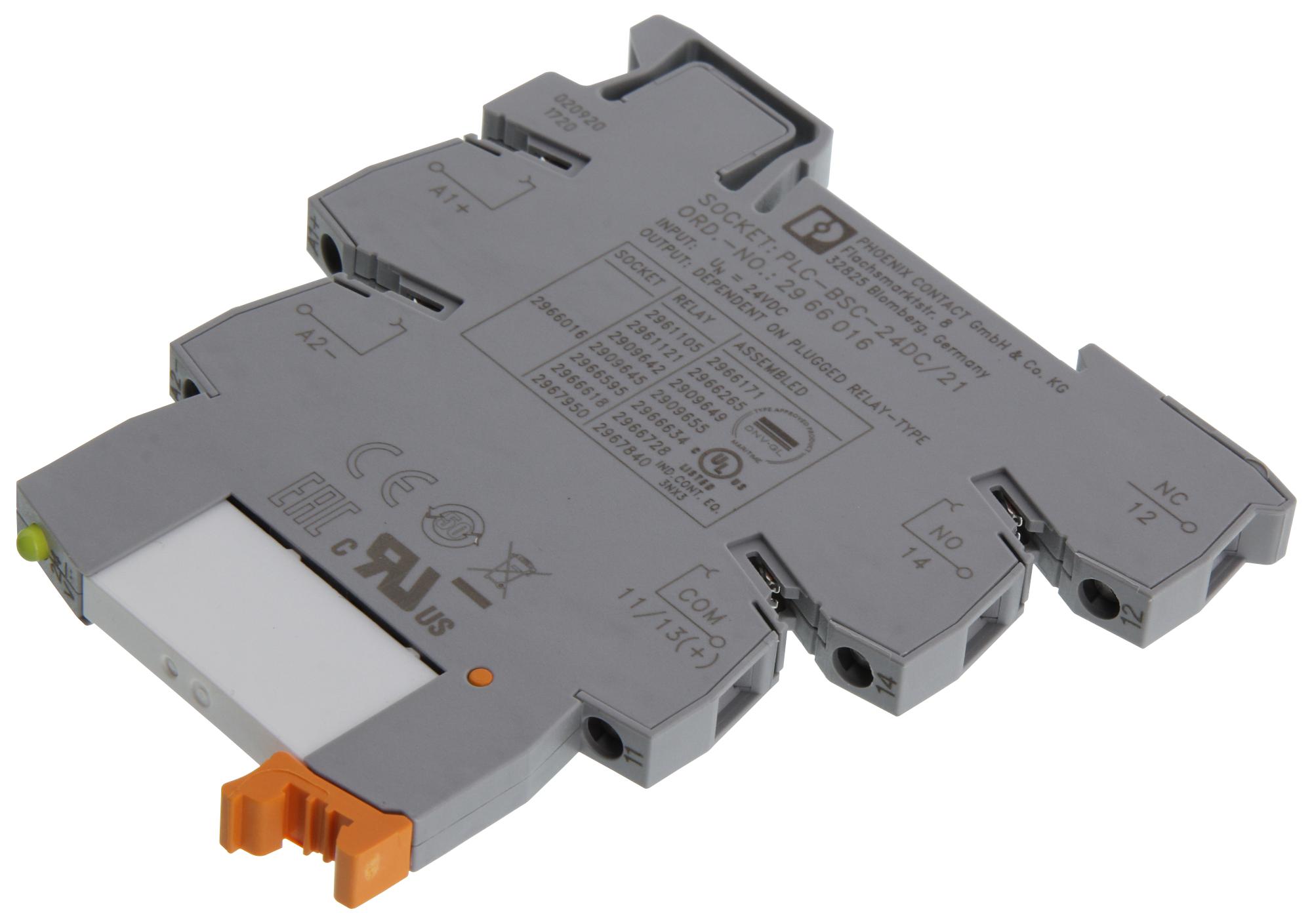 2966171 - Phoenix Contact - Power Relay, SPDT, 24 VDC