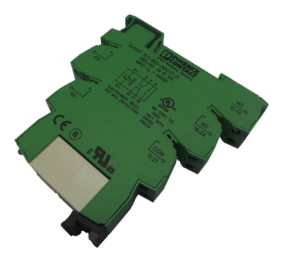 2967060 - Phoenix Contact - Power Relay, DPDT, 24 VDC
