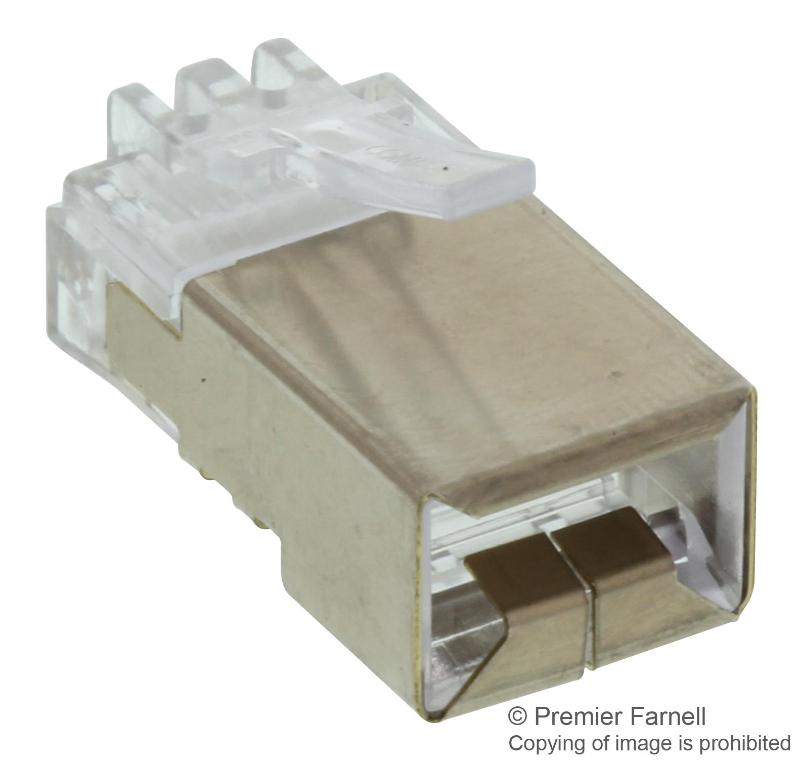 6-569550-2 - Commscope - Modular Connector, RJ45 Plug, 1 x 1 (Port)