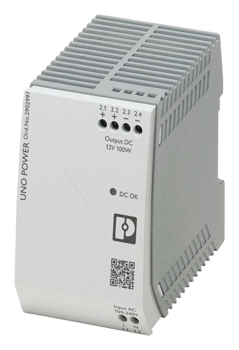 2902997 - Phoenix Contact - AC/DC DIN Rail Power Supply (PSU), ITE, 1 ...