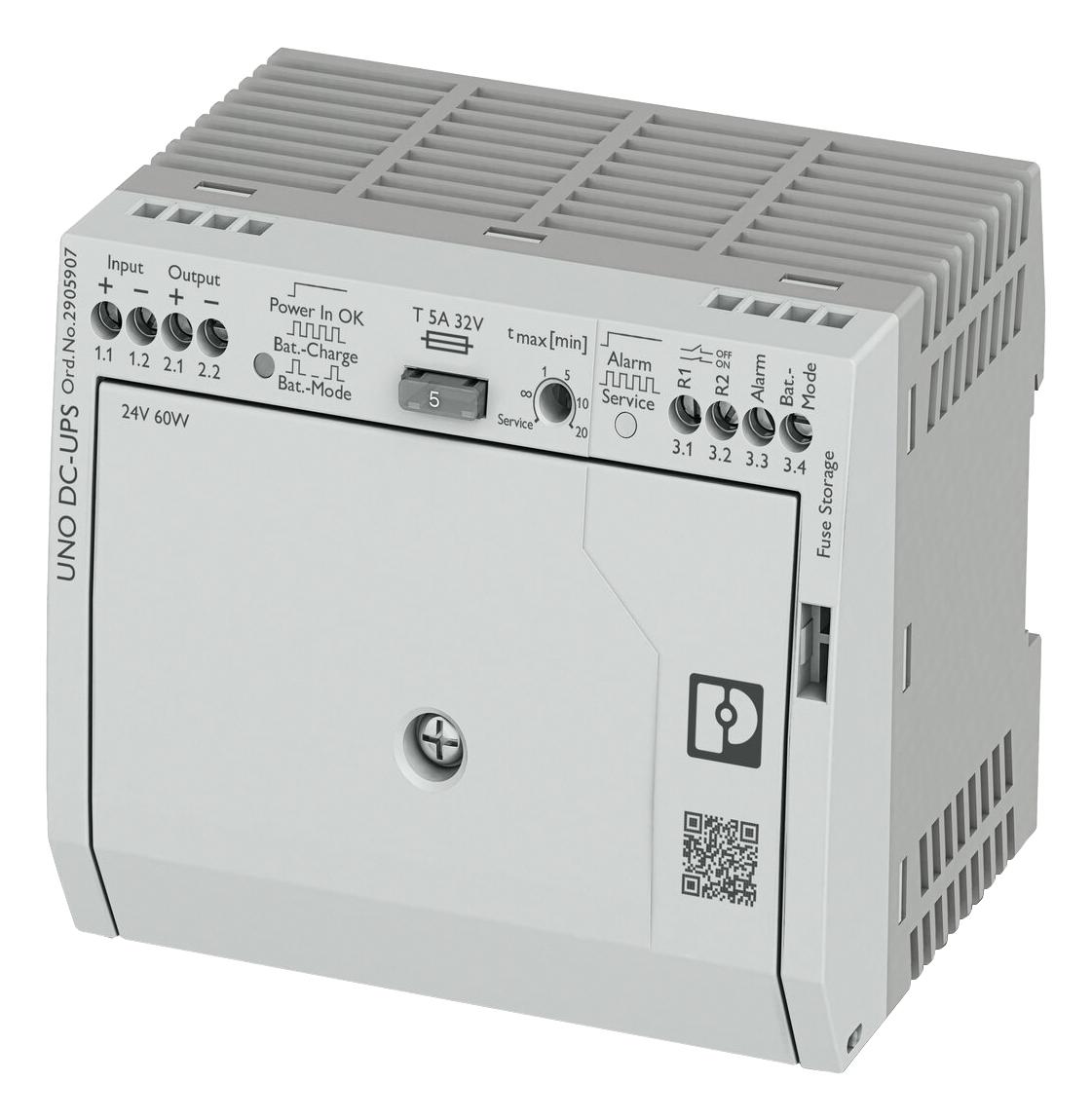 2905907 - Phoenix Contact - Uninterruptible Power Supply (UPS), ITE, 24 V