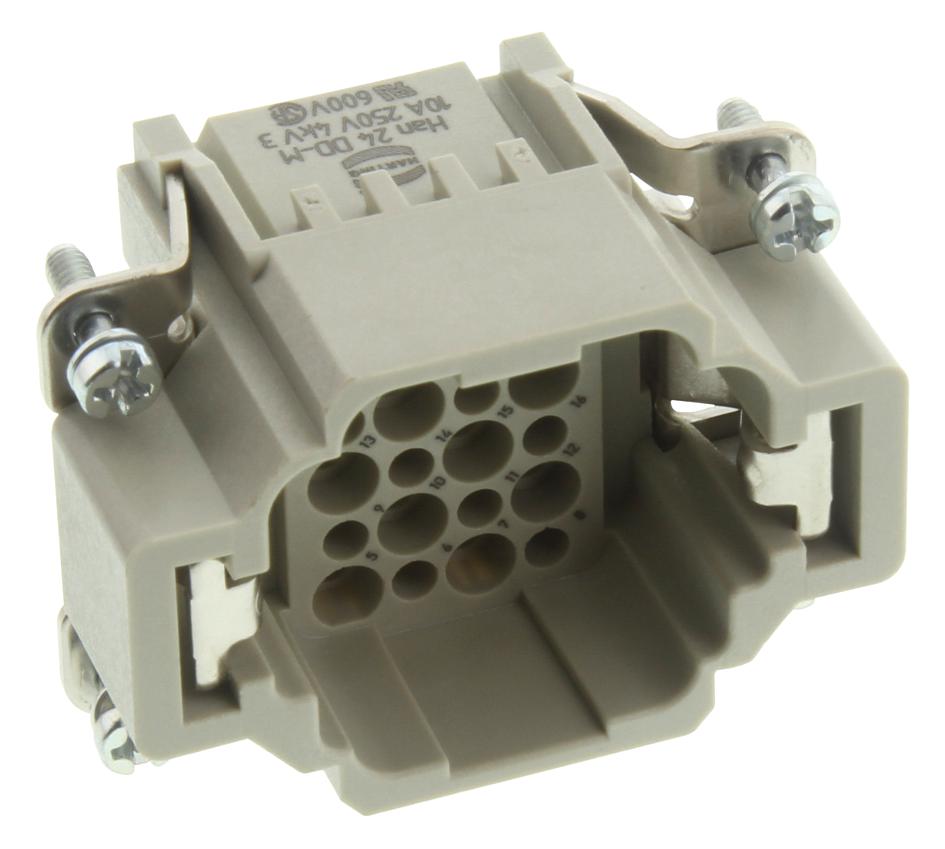 09160243001 - Harting - Heavy Duty Connector, Heavy-Duty Han Series, Insert