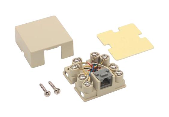 RJ31X - L-com - RJ45(8X8) JACK W/SHORTING BARS