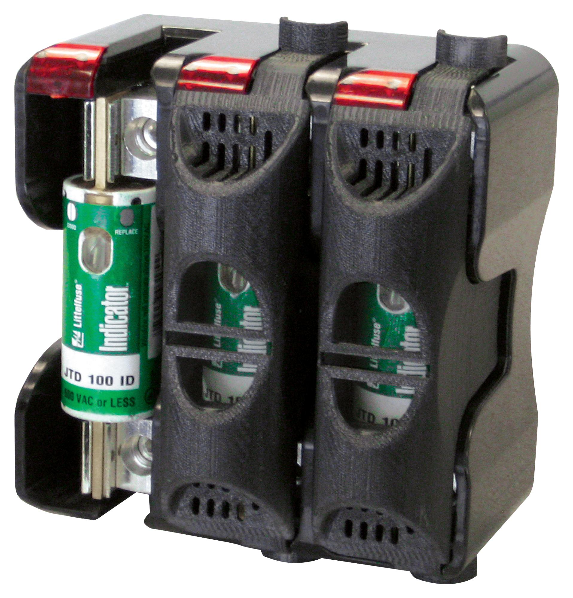 LFJ600603CID - Littelfuse - Fuseholder, DIN Rail Mount, 3 Fuses