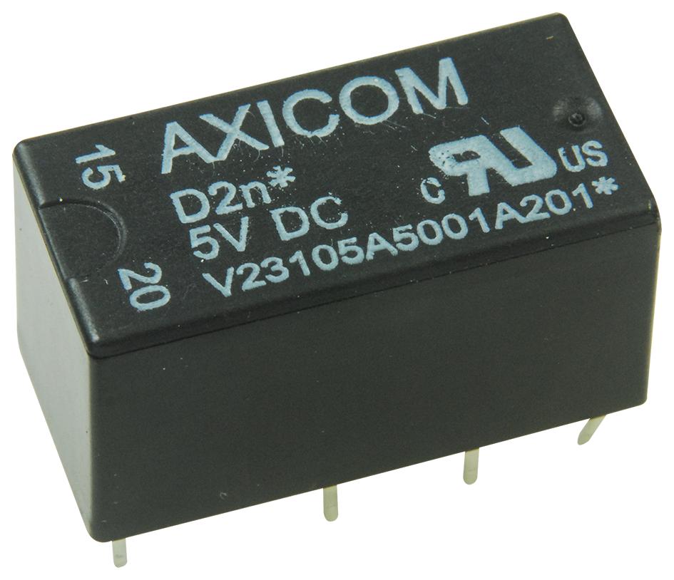 V23105A5001A201 - Axicom - Te Connectivity - Signal Relay, 5 VDC, DPDT