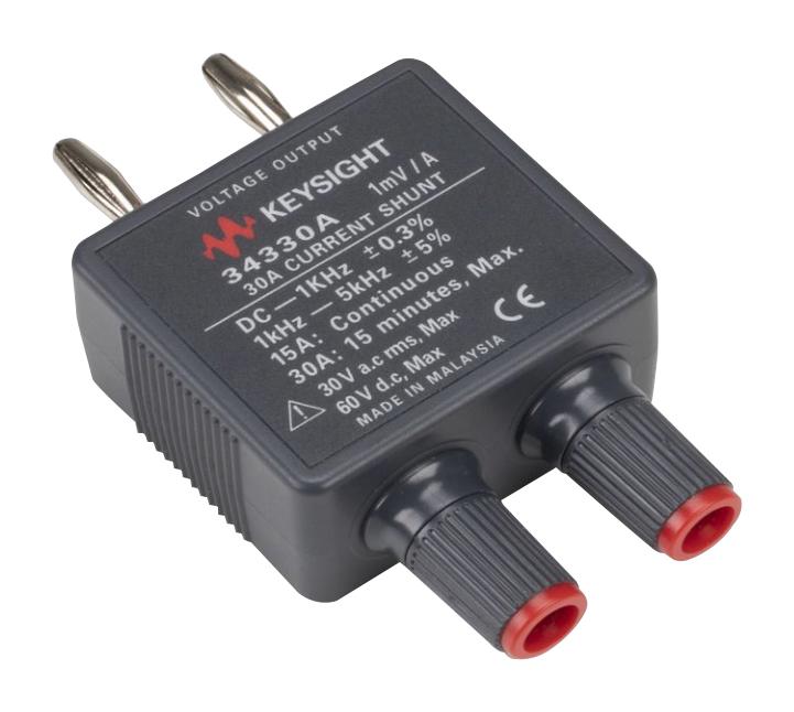 34330A - Keysight Technologies - Test Accessory, DMM, Current Shunt
