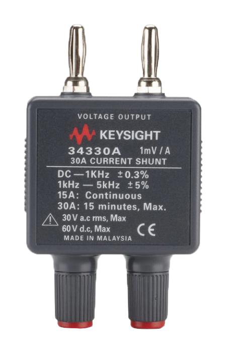 34330A - Keysight Technologies - Test Accessory, DMM, Current Shunt