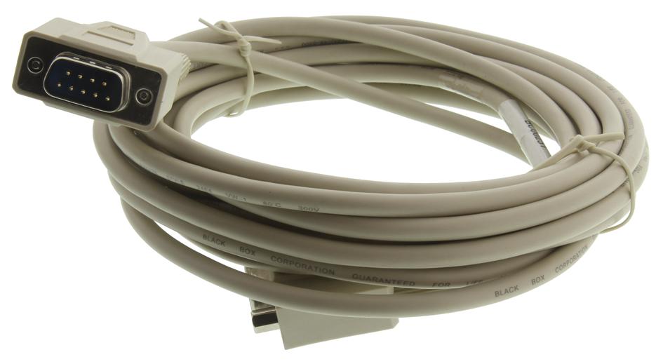 BC00231 - Black Box - Computer Cable, D Sub 9 Position Plug, D Sub 9 ...