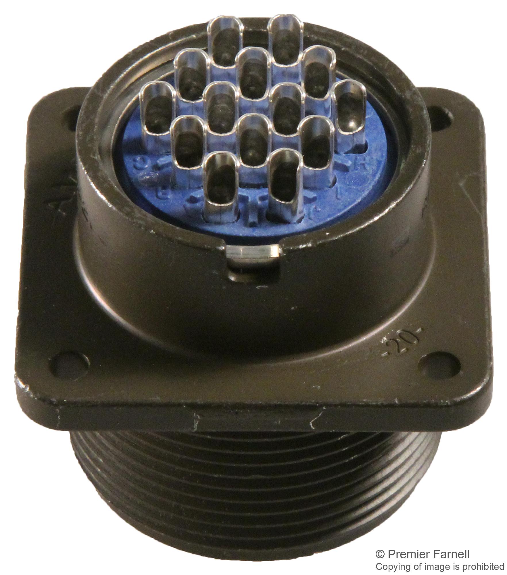 MS3102A20-27S - Amphenol Industrial - Circular Connector, MIL-DTL-5015 ...