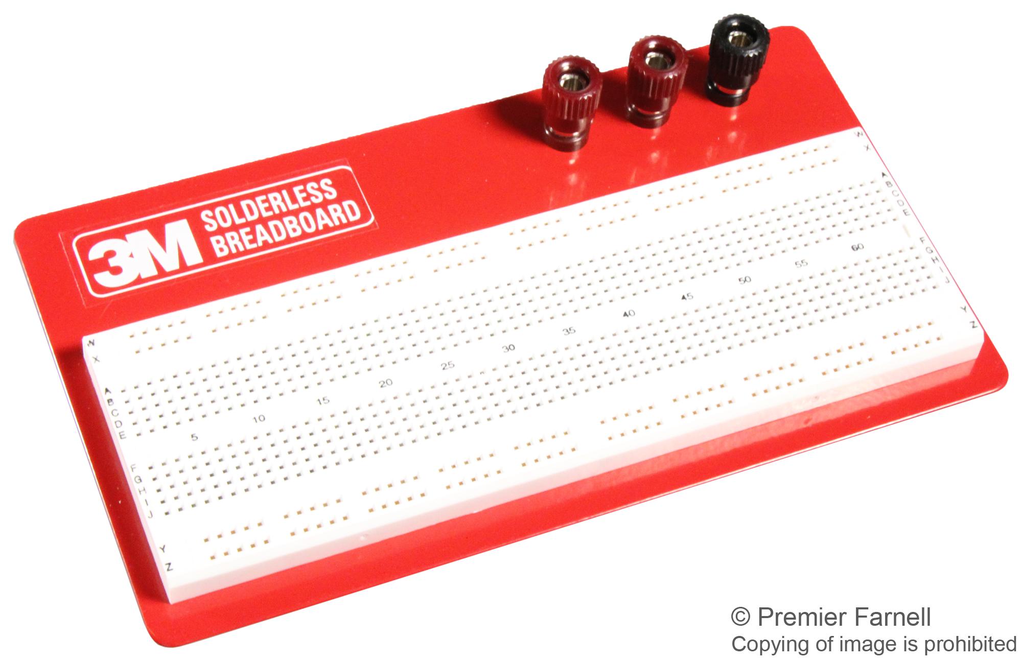 922309 - 3m - Breadboard, Solderless, Plastic
