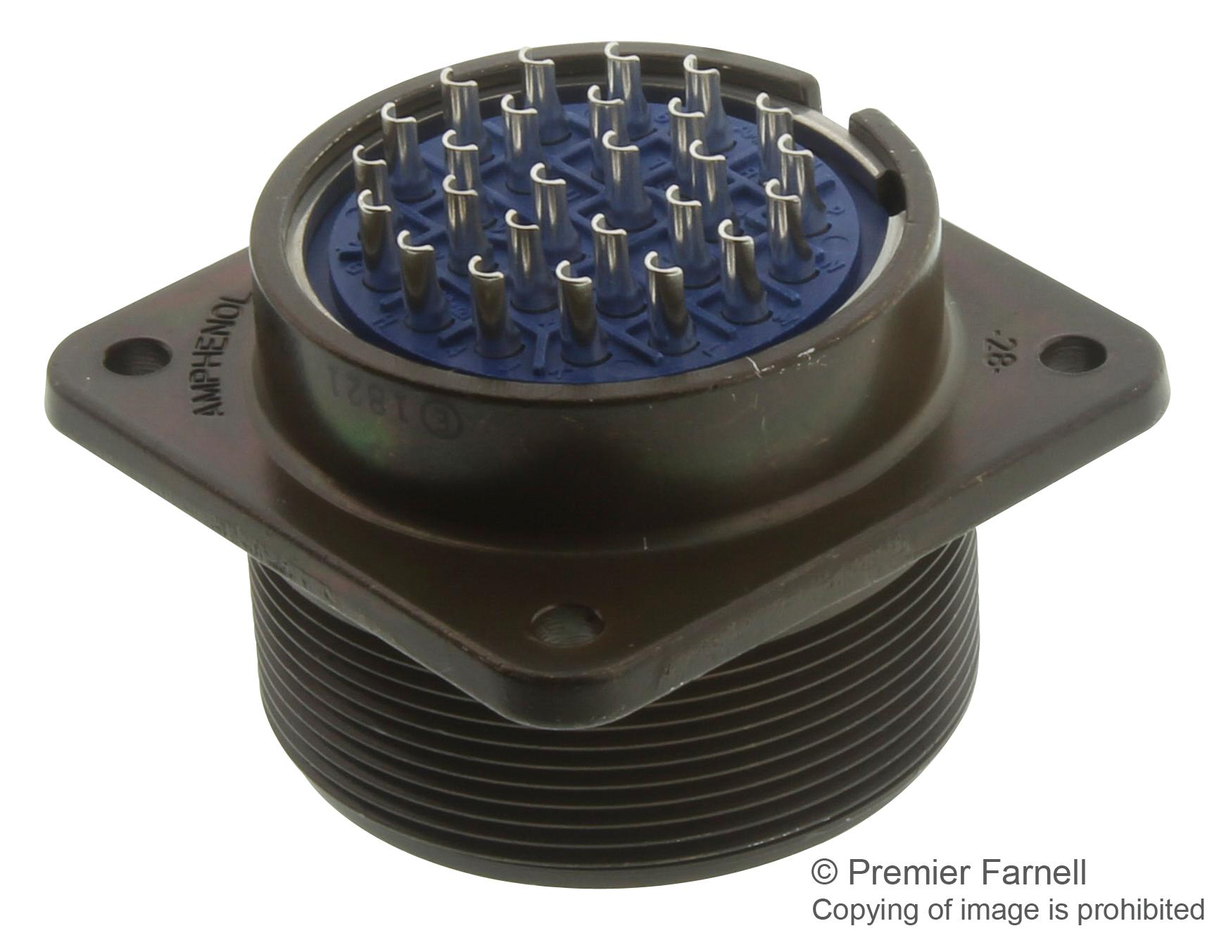97-3102A-28-12P - Amphenol Industrial - Circular Connector, 97 Series ...