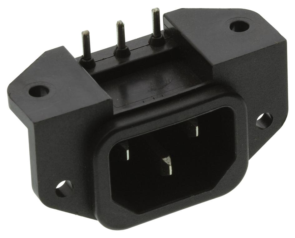 2144 - Multicomp - IEC Power Connector, IEC C14 Inlet, 15 A