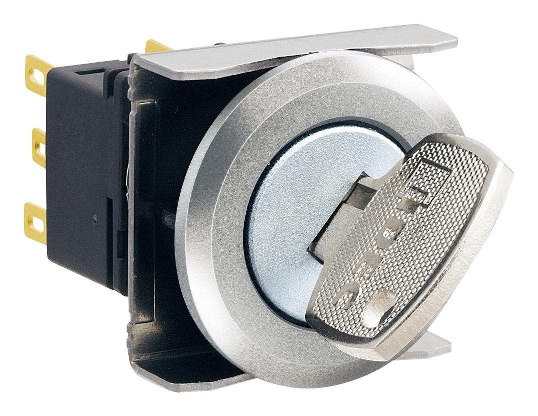 LBW6MK-2T3VA - Idec - Keylock Switch, Maintained, 3PDT