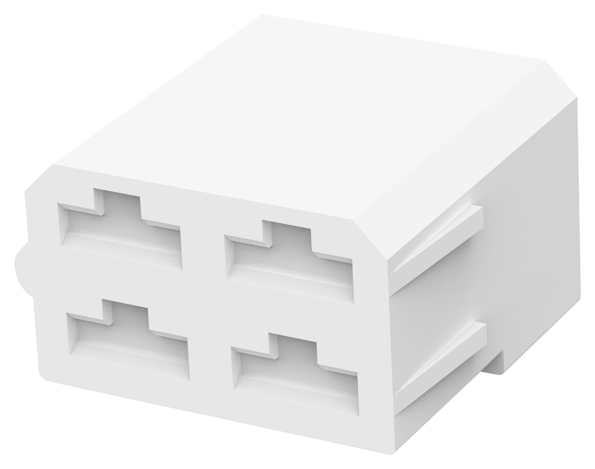 180900 - Amp - Te Connectivity - Connector Housing, FASTIN-FASTON 250 ...