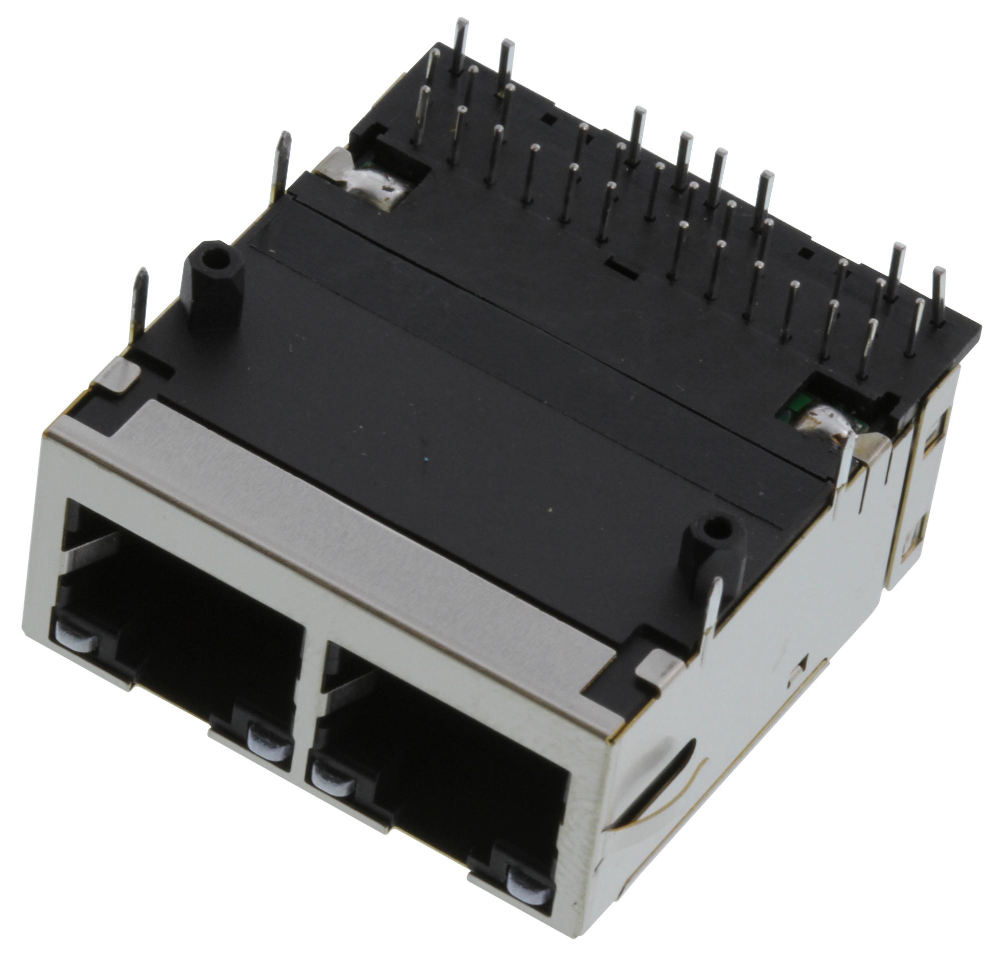 0826-1X2T-23-F - Bel Magnetic Solutions - Conector Modular, RJ45 Jack ...