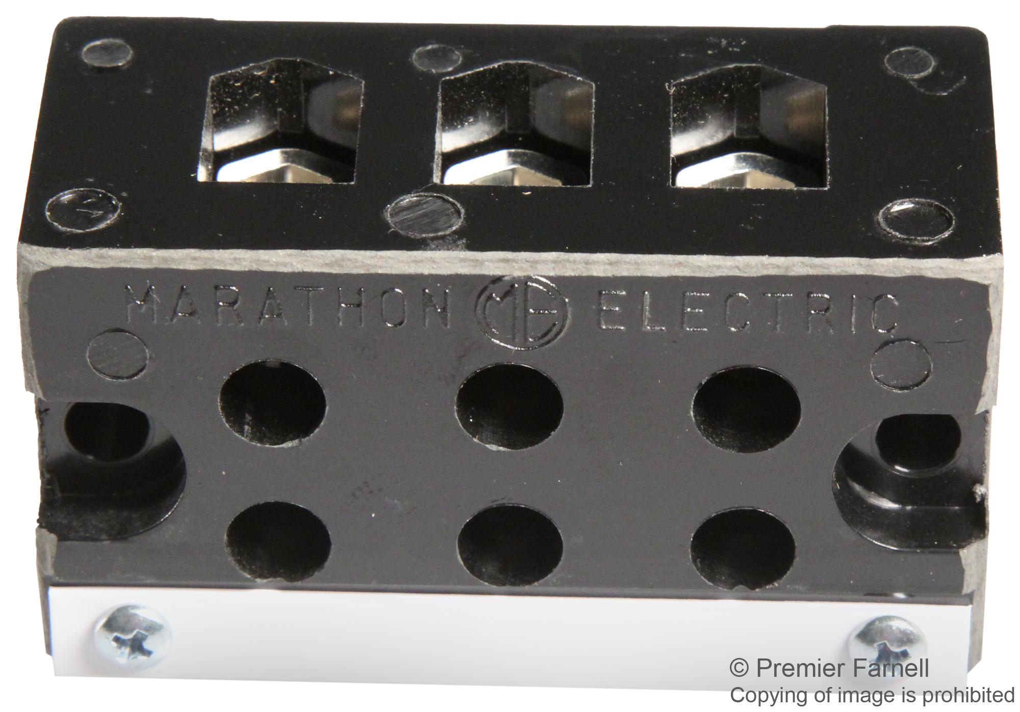 1103P - Marathon Special Products - Panel Mount Barrier Terminal Block ...
