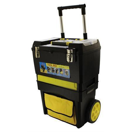 22-17835 - Duratool - Storage Case, Rolling, Black