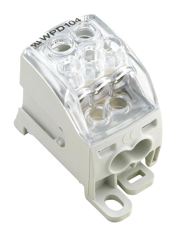 1562000000 - Weidmuller - Panel Mount Barrier Terminal Block, Grey, 25mm²