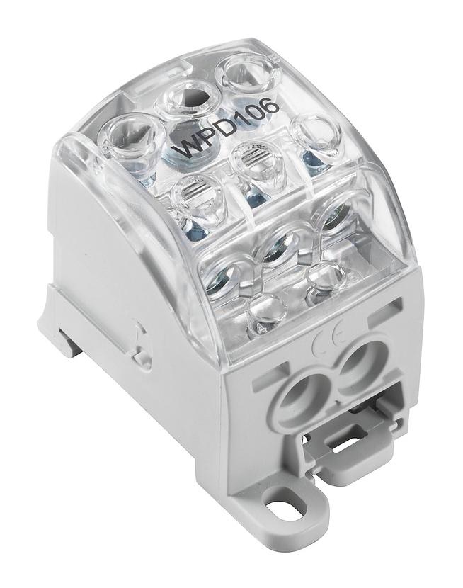 1562210000 - Weidmuller - Panel Mount Barrier Terminal Block, 192 A, 1 kV