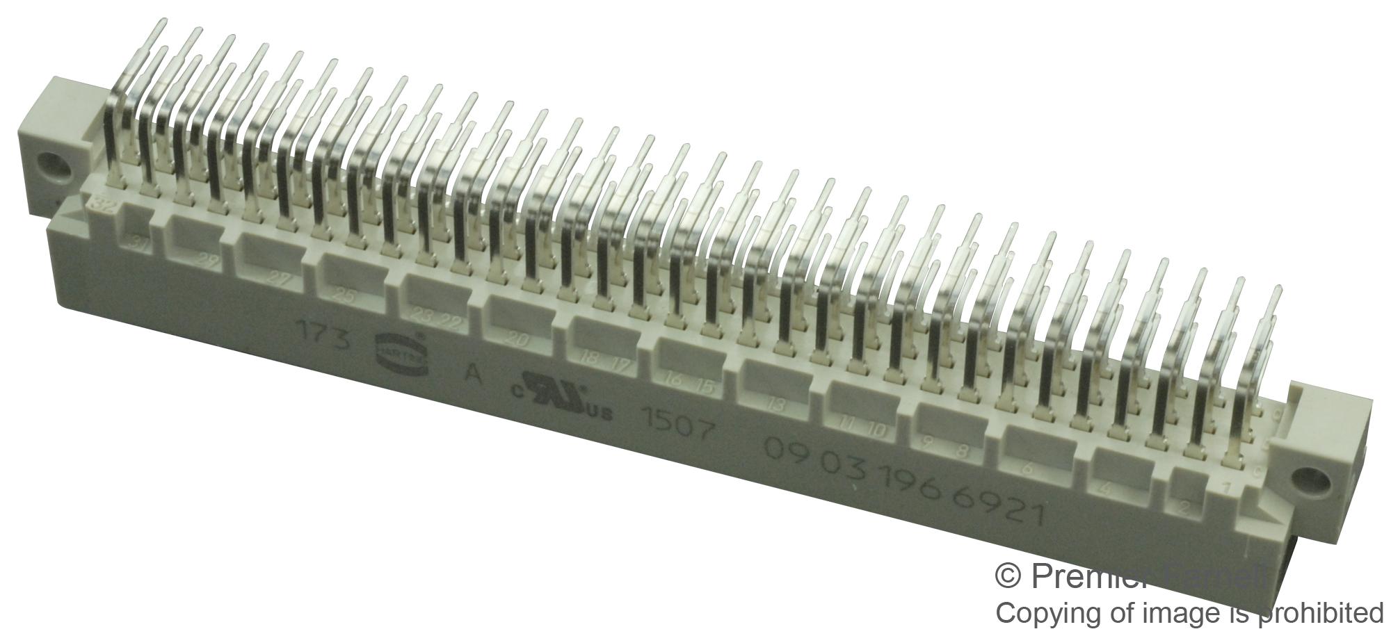 09031966921 - Harting - DIN 41612 Connector, DIN-Signal Series, 96 Contacts