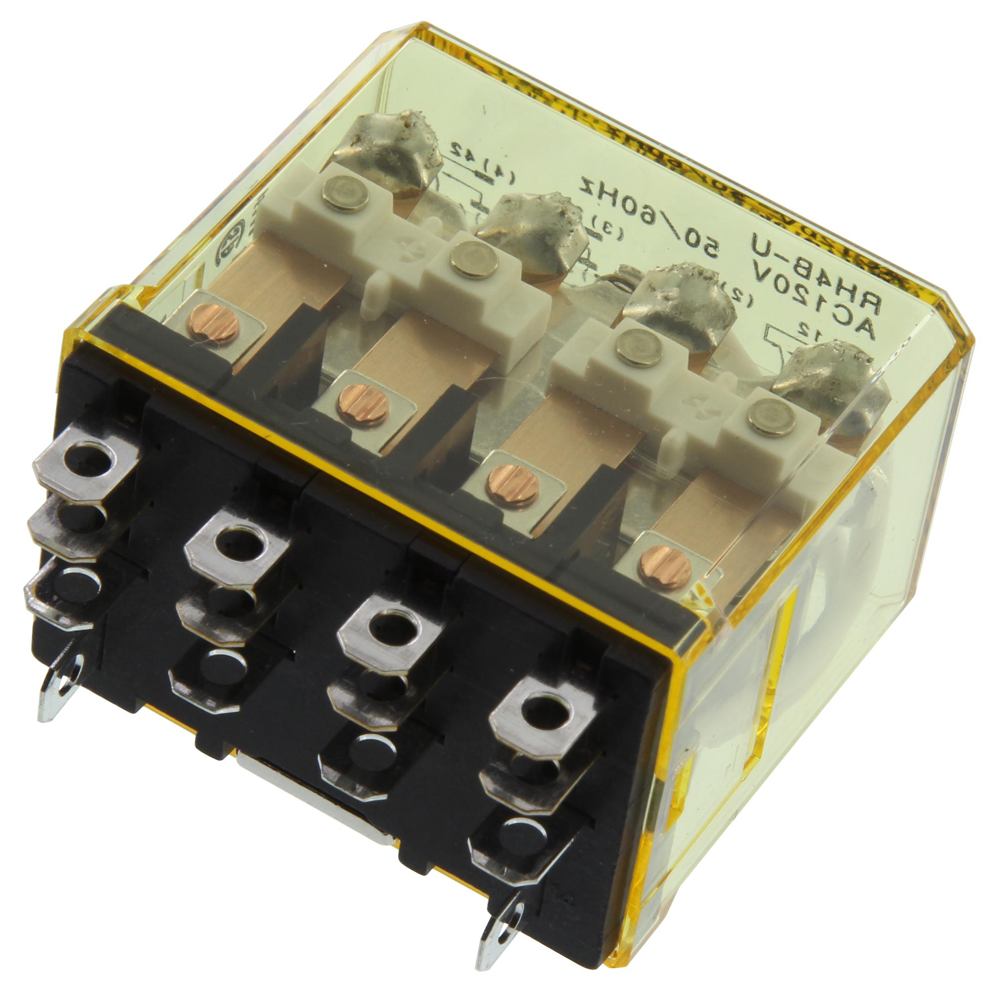 RH4B-UAC120V - Idec - Power Relay, 4PDT, 120 VAC