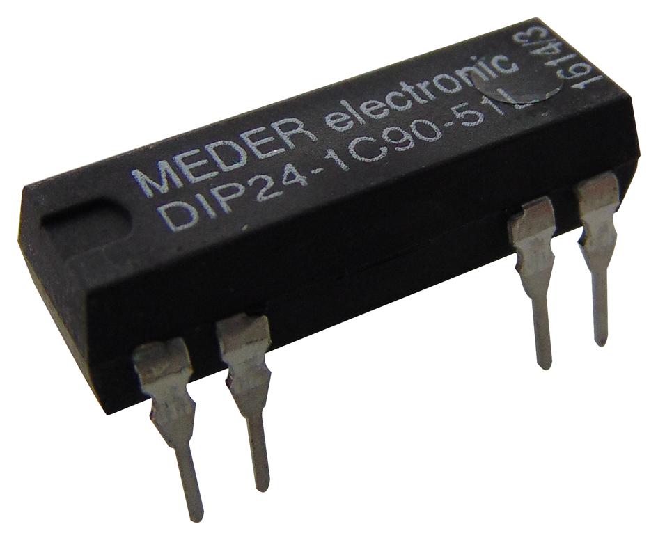 DIP24-1C90-51L - Standexmeder - Reed Relay, SPDT, 24 VDC