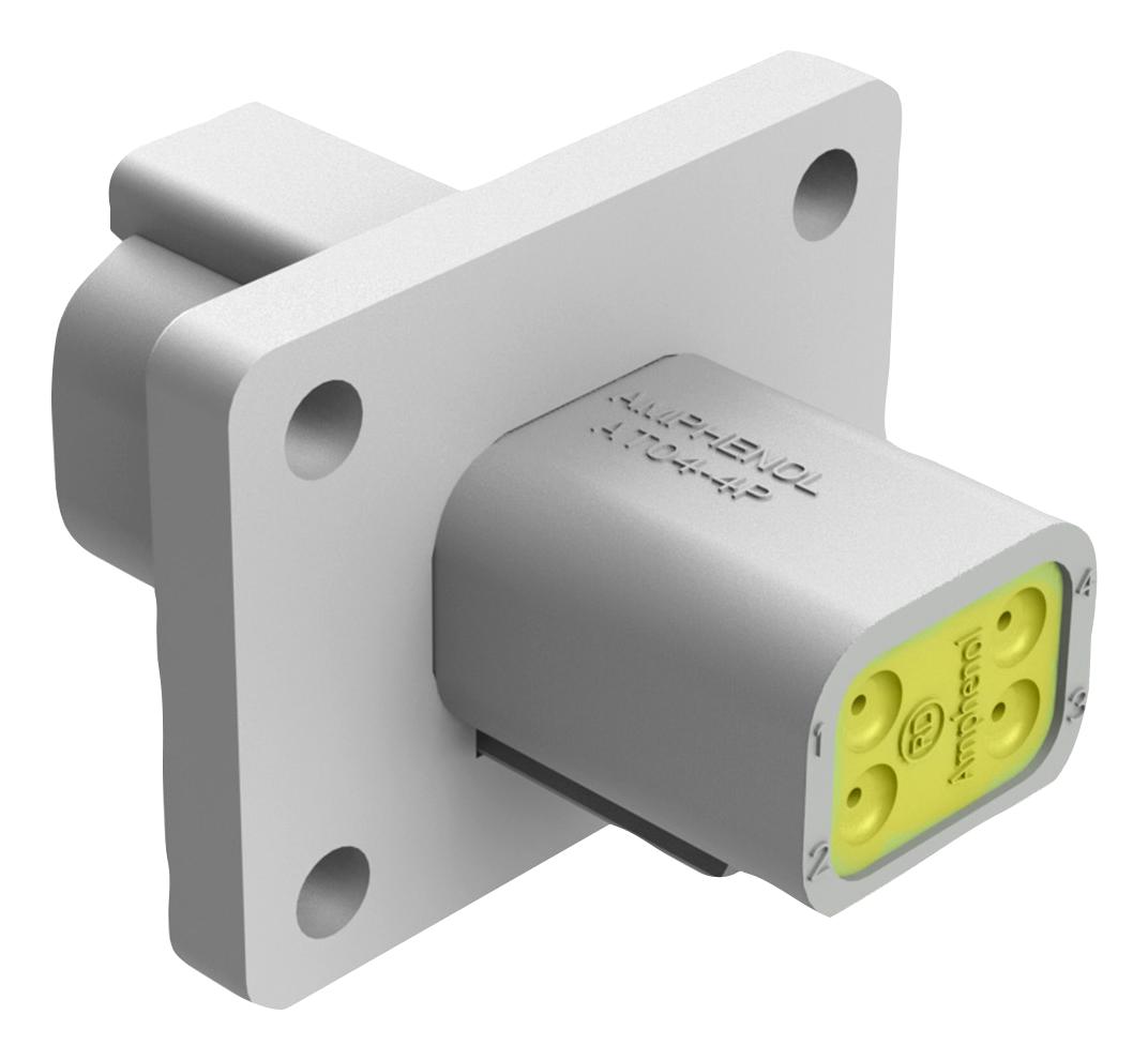 AT04-4P-CL03 - Amphenol Sine/tuchel - Automotive Connector Housing, AT PanelMate Series™, Receptacle