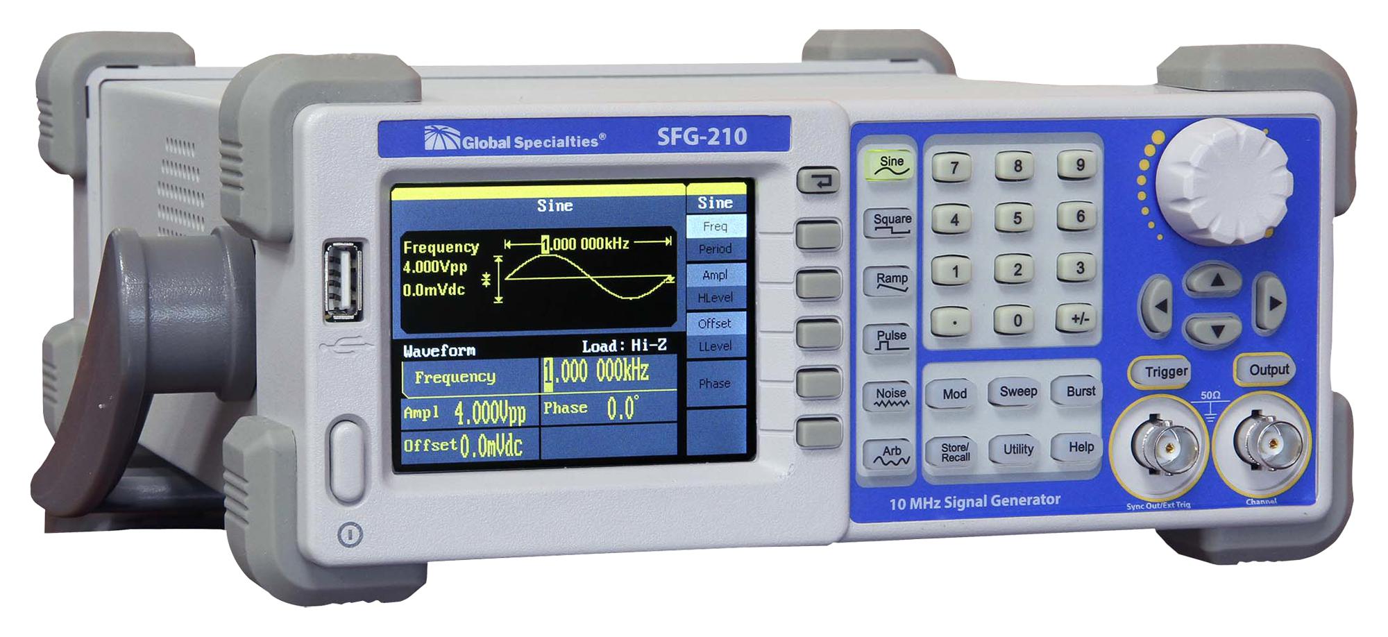 SFG-210 - Global Specialties - Function Generator, Arbitrary, 1 Channel