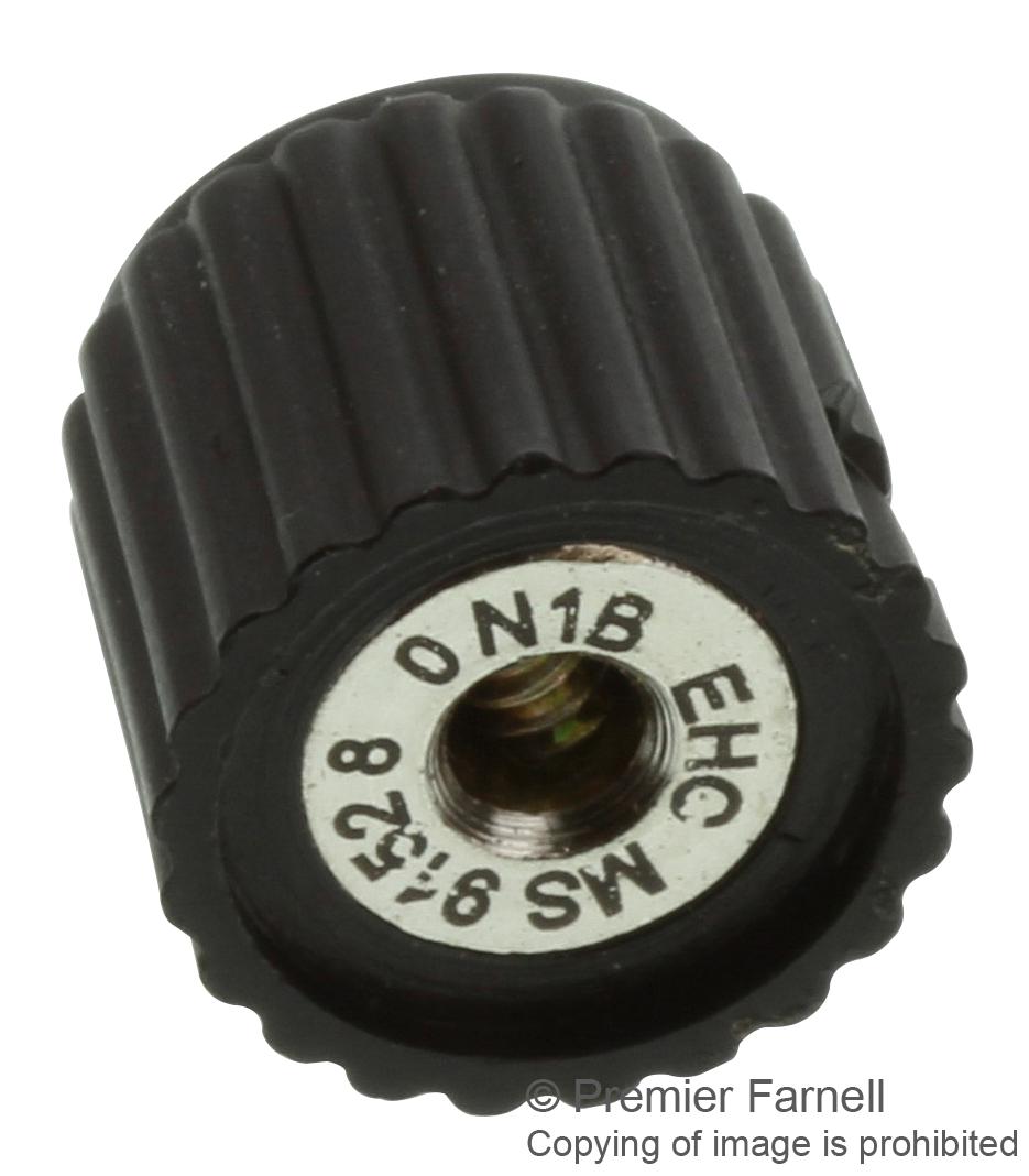 MS91528-ON1B - Ehc (electronic Hardware) - Knob, Round Shaft, 3.175 mm