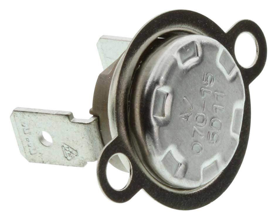 T23A070ASR2-15 - Multicomp - Thermostat Switch, Low Profile, T23 Series