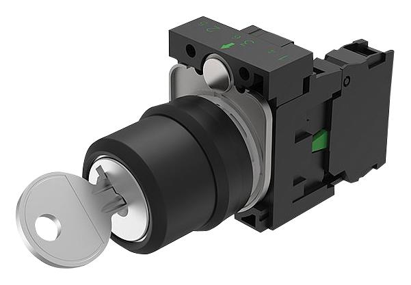 45-190H.1000.111.101 - Eao - Keylock Switch, On-Off, SPST-NO
