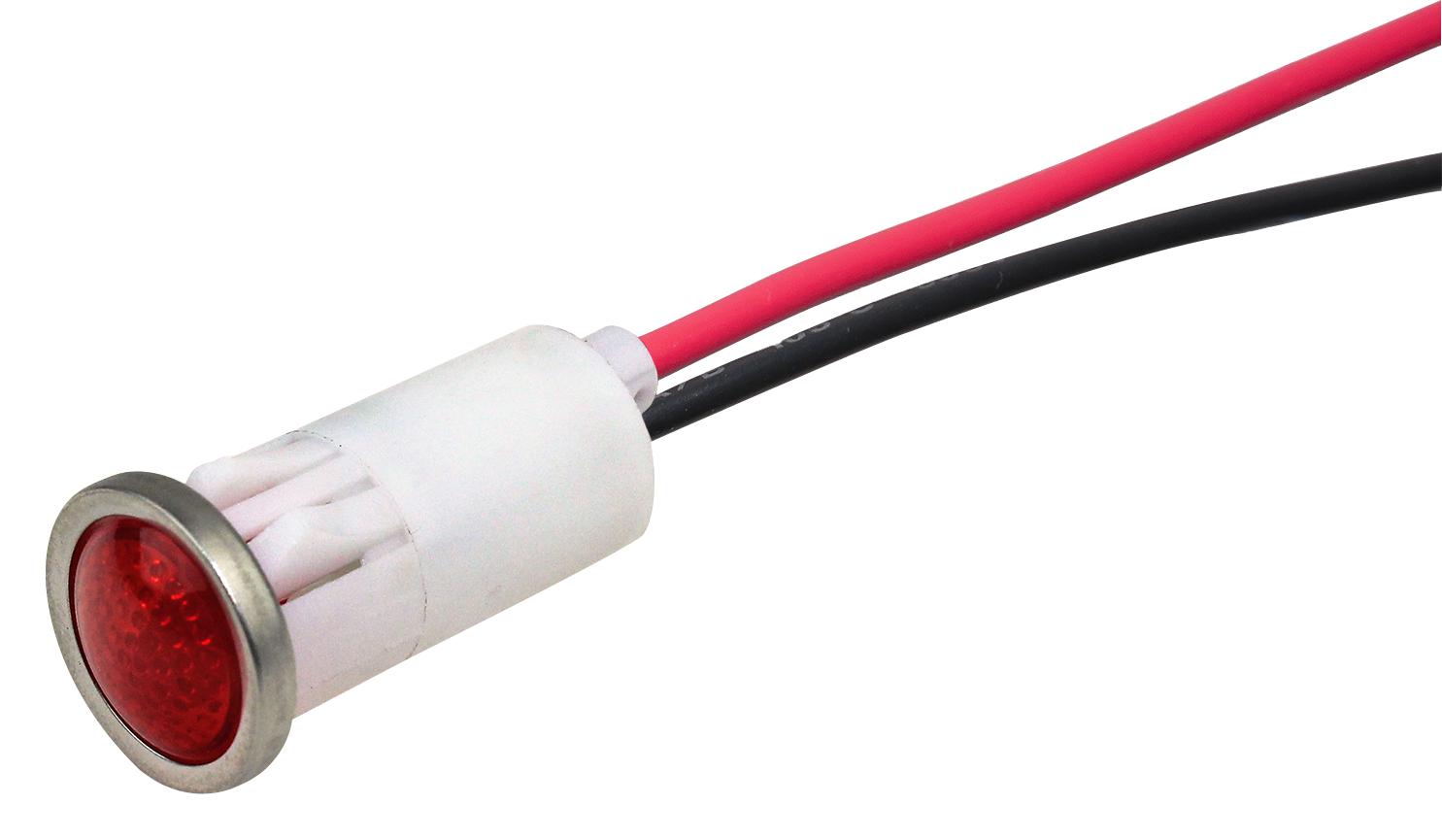 1092QD1-125VAC - Vcc (visual Communications Company) - LED Panel Mount ...