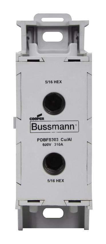 PDBFS303 - Eaton Bussmann - Panel Mount Barrier Terminal Block, 310 A, 480 V