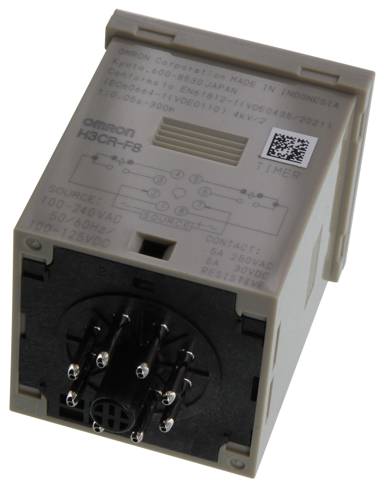 H3CR-F8 AC100-240/DC100-125 - Omron Industrial Automation - Analog ...