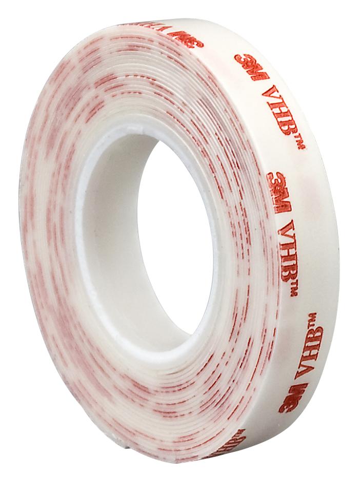 1/2-5-4930 - 3m - Tape, Pressure Sensitive Adhesive, Acrylic Adhesive