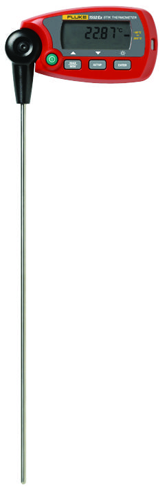 1552A-12 - Fluke Calibration - Thermometer, -80°C to +300°C, 114 mm