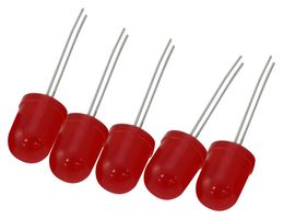 MP-703-1067 - Multicomp Pro - LED, RED, 130MCD