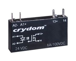 CN100D24 SENSATA/CRYDOM, SOLID STATE RELAY, 6A, 15VDC-30VDC ROHS ...