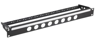 R2269/1UK-08 PENN ELCOM, 1U RACK PANEL PUNCHED FOR 8 D CONNECTOR ROHS ...