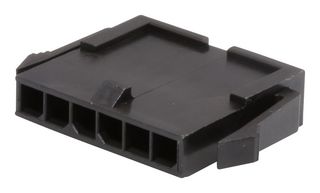 43640-0600 - Molex - Connector Housing, Micro-Fit 3.0 43640 Series, Plug