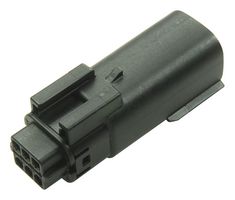 33482-0601 MOLEX, Automotive Connector Housing, Polarisation A, Black ...